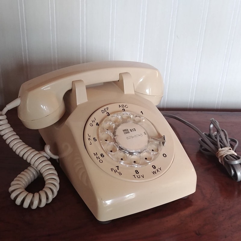 Rotary Dial Phone - Etsy