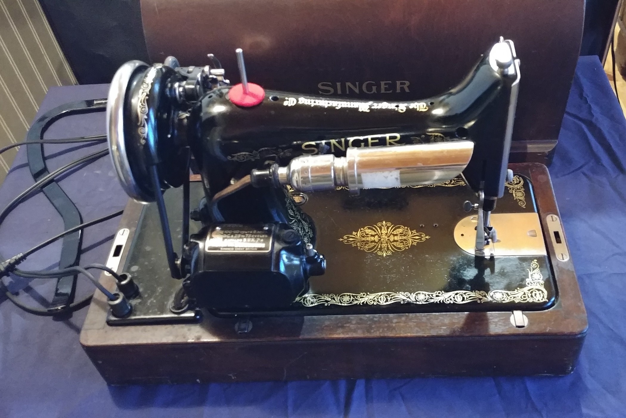 Singer 99/99K Portable Sewing Machine With Bentwood Case C1928 - Etsy