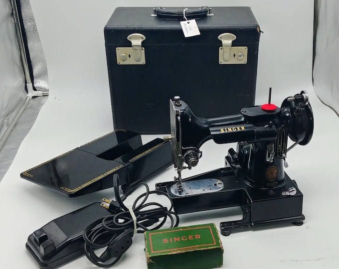 Singer 222K Featherweight With Case and Accessories 1954 - Etsy