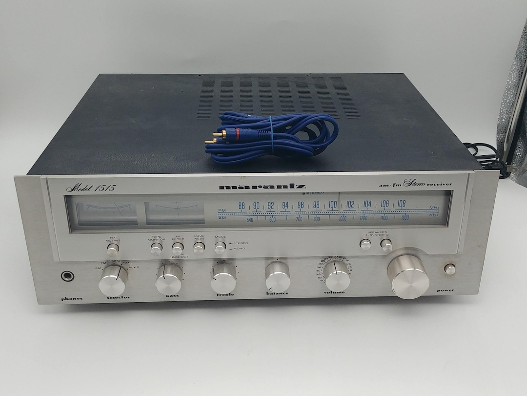 Vintage Marantz Model 1515 Stereo Receiver 1970's - Etsy