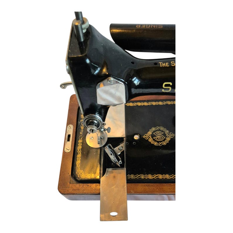 Singer 128 Sewing Machine With Bentwood Case 1948-53 - Etsy