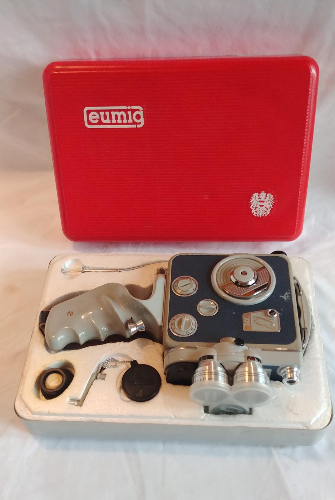 Eumig C3M 8mm Movie Camera in Original Box 1959 - Etsy