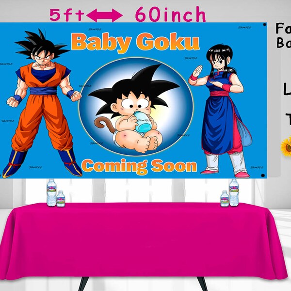 Baby Goku Invitation - Etsy