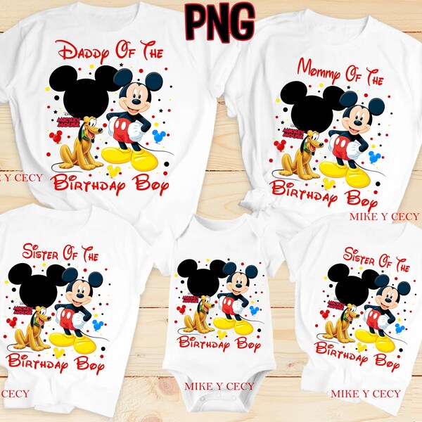 Mickey Mouse Dad Png - Etsy