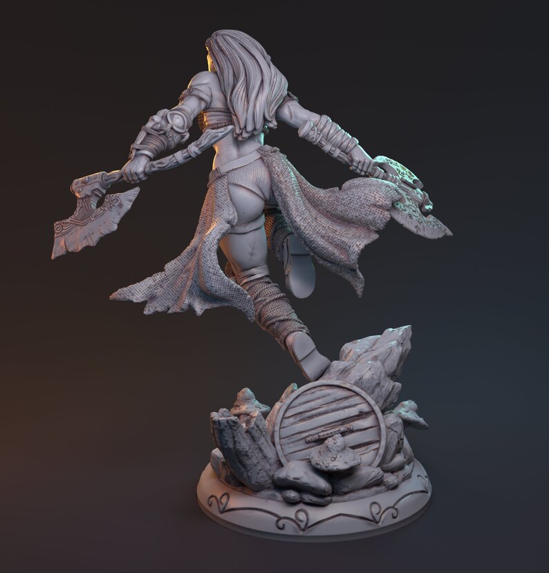 Victoria Vigdis, Fighter, Barbarian, Aasimar, Valkyrie, Dnd, Pathfinder ...