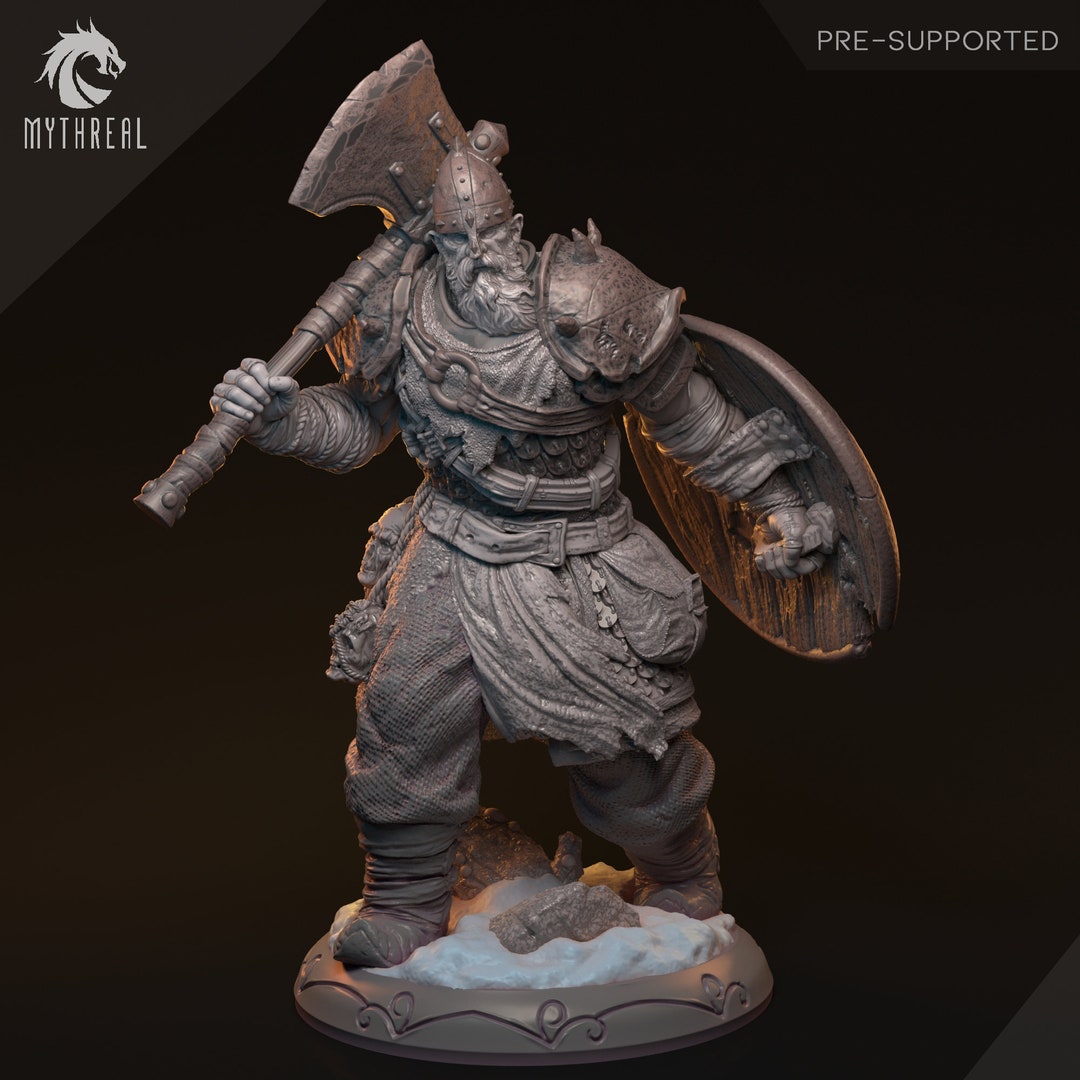 Ingolve Seitras, Barbarian, Berserker, Dnd, Pathfinder, Fantasy ...