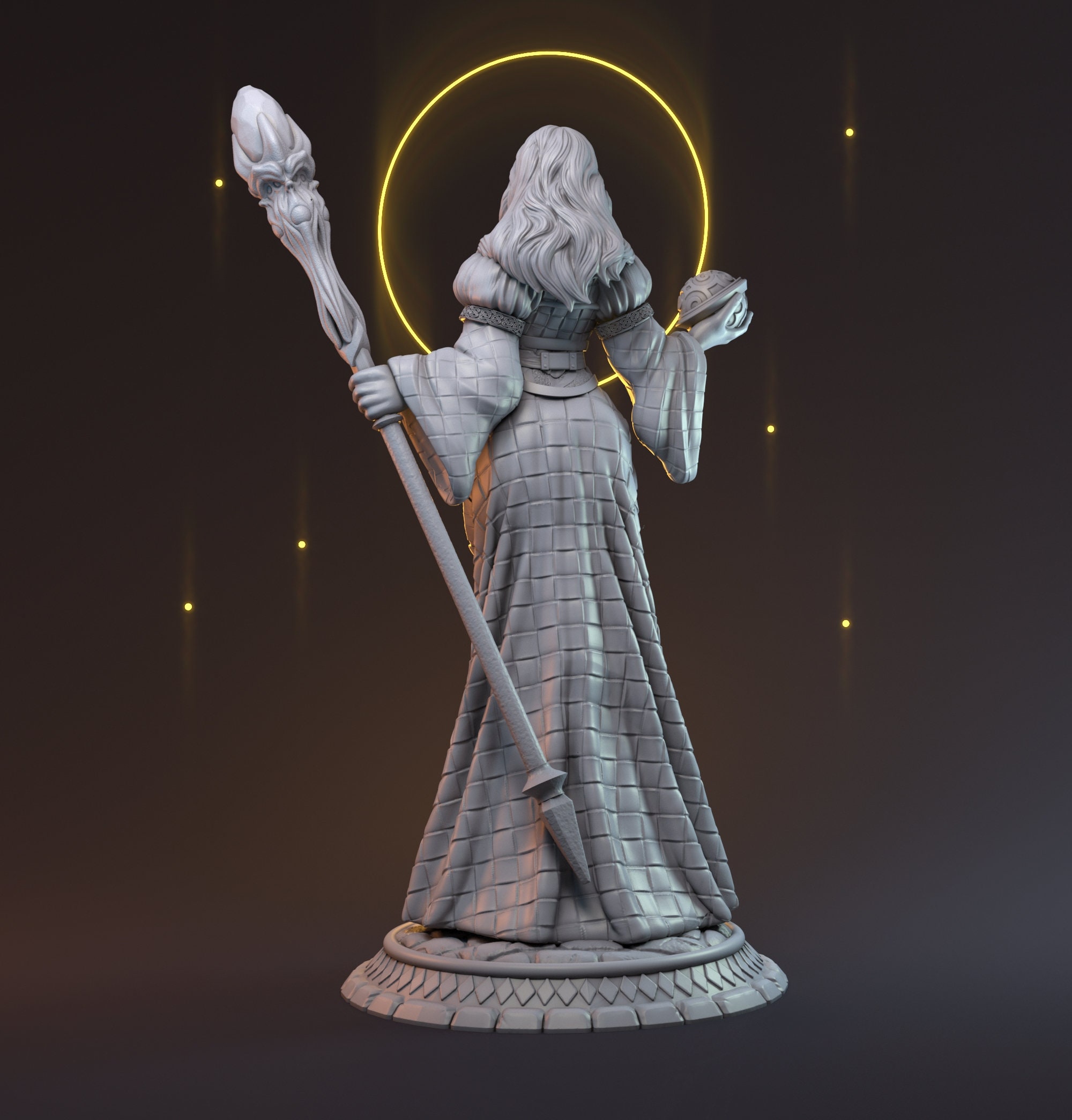 Morgana Female Wizard Female Sorceress Female Warlock Dnd - Etsy