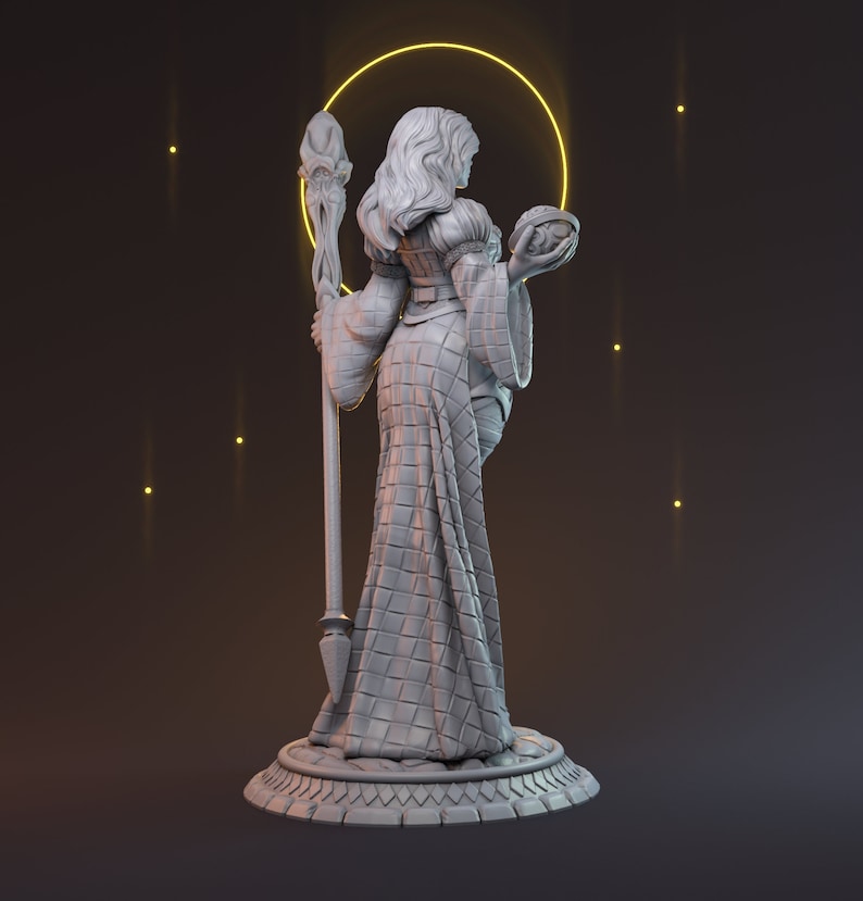 Morgana Female Wizard Female Sorceress Female Warlock Dnd - Etsy