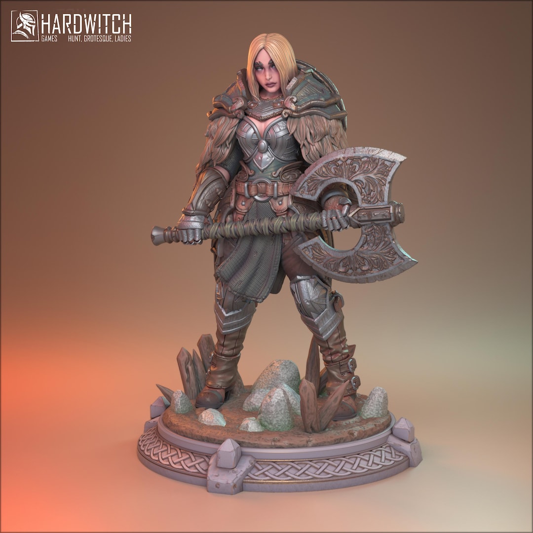 Feira Thurd, Female Barbarian, Shield Maiden, Female Warrior, Fighter ...