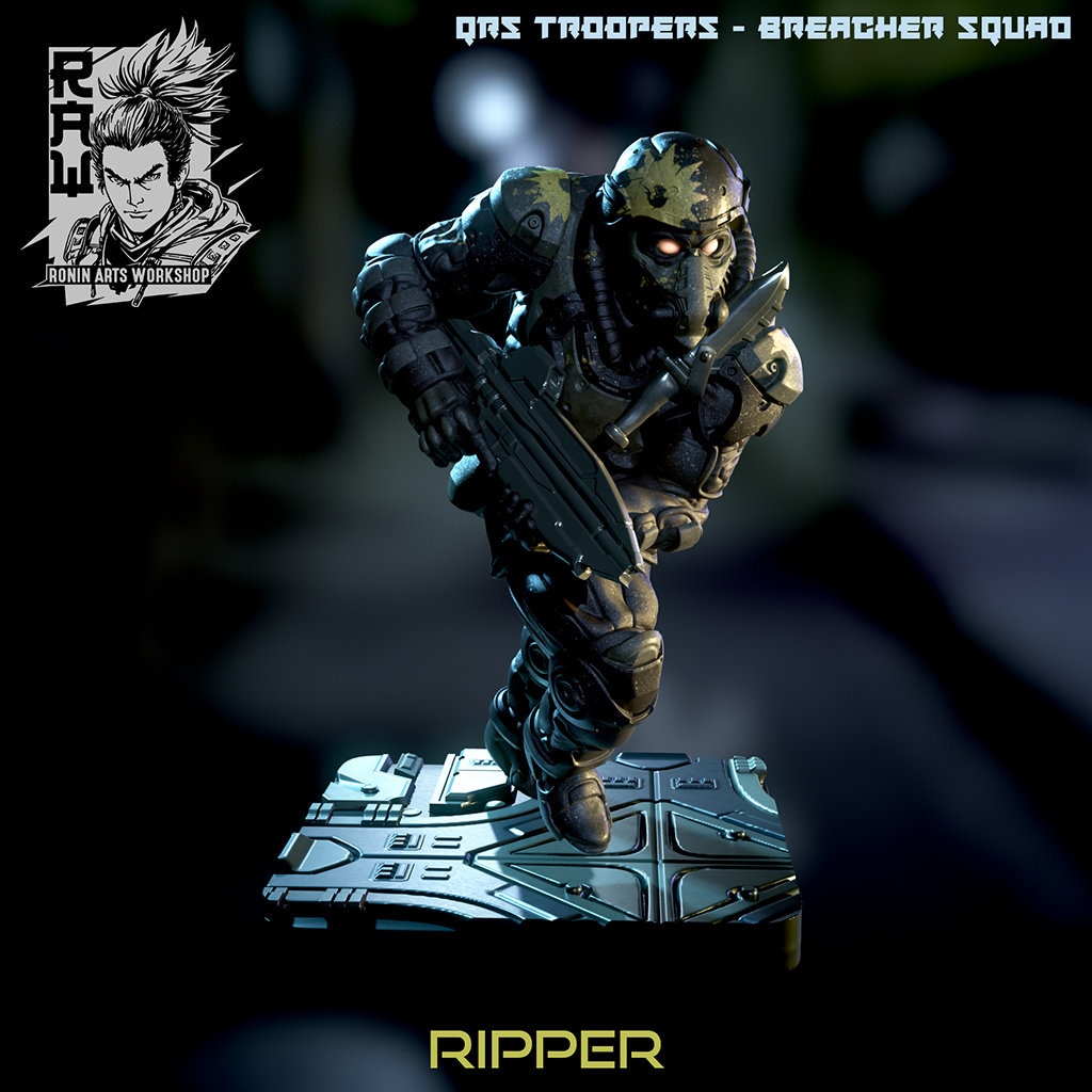Breacher Squad Gamma, Elite Squad, Soldiers, Spec Ops, Dnd, Starfinder ...