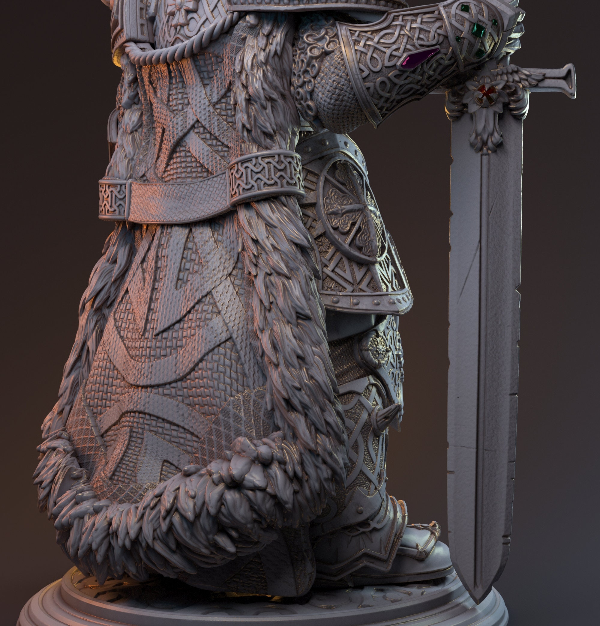 Uther Pendragon, Fighter, Paladin, Knight, Dnd, Pathfinder, Fantasy ...