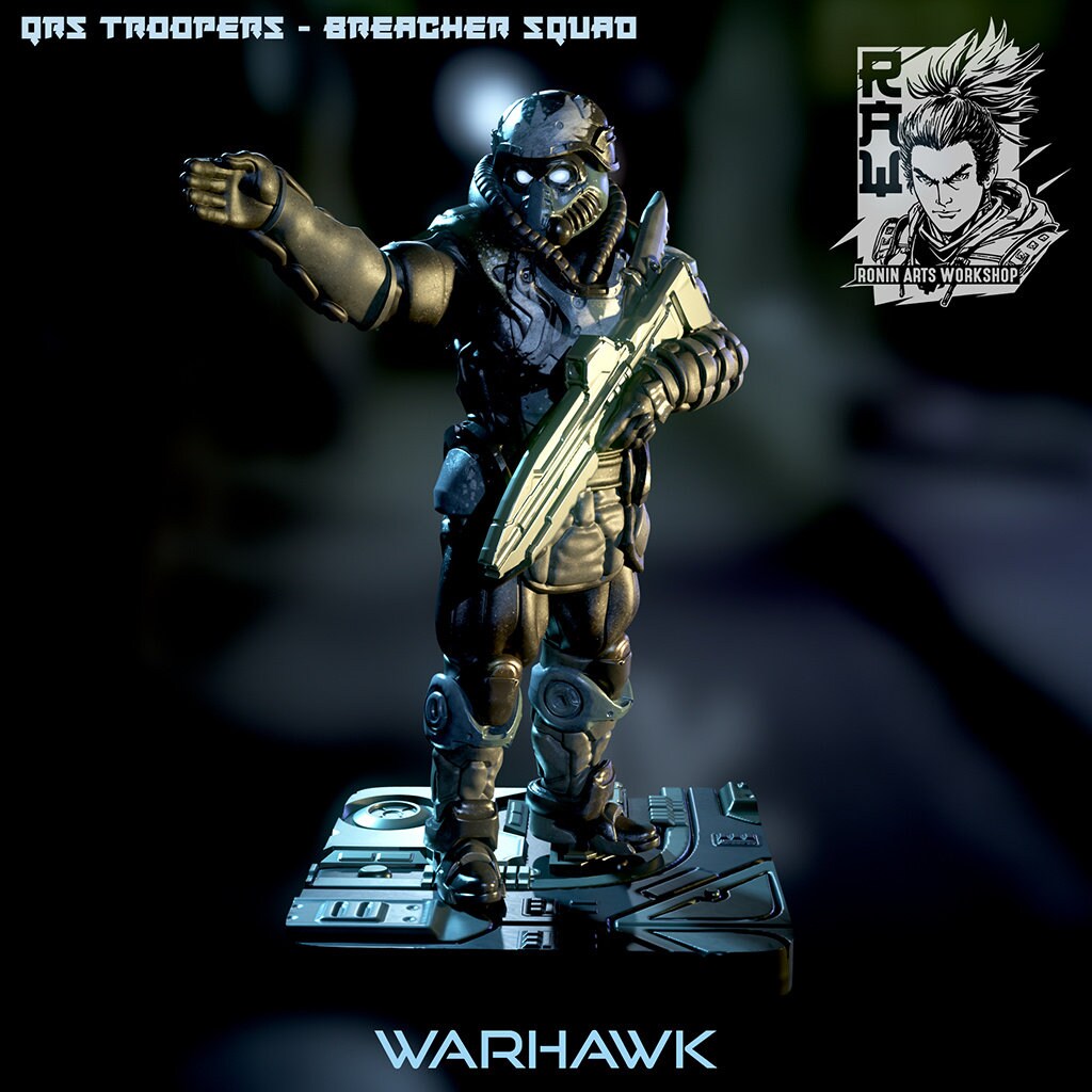 Breacher Squad Gamma, Elite Squad, Soldiers, Spec Ops, Dnd, Starfinder ...