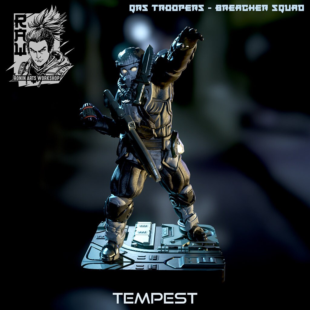 Breacher Squad Gamma, Elite Squad, Soldiers, Spec Ops, Dnd, Starfinder ...