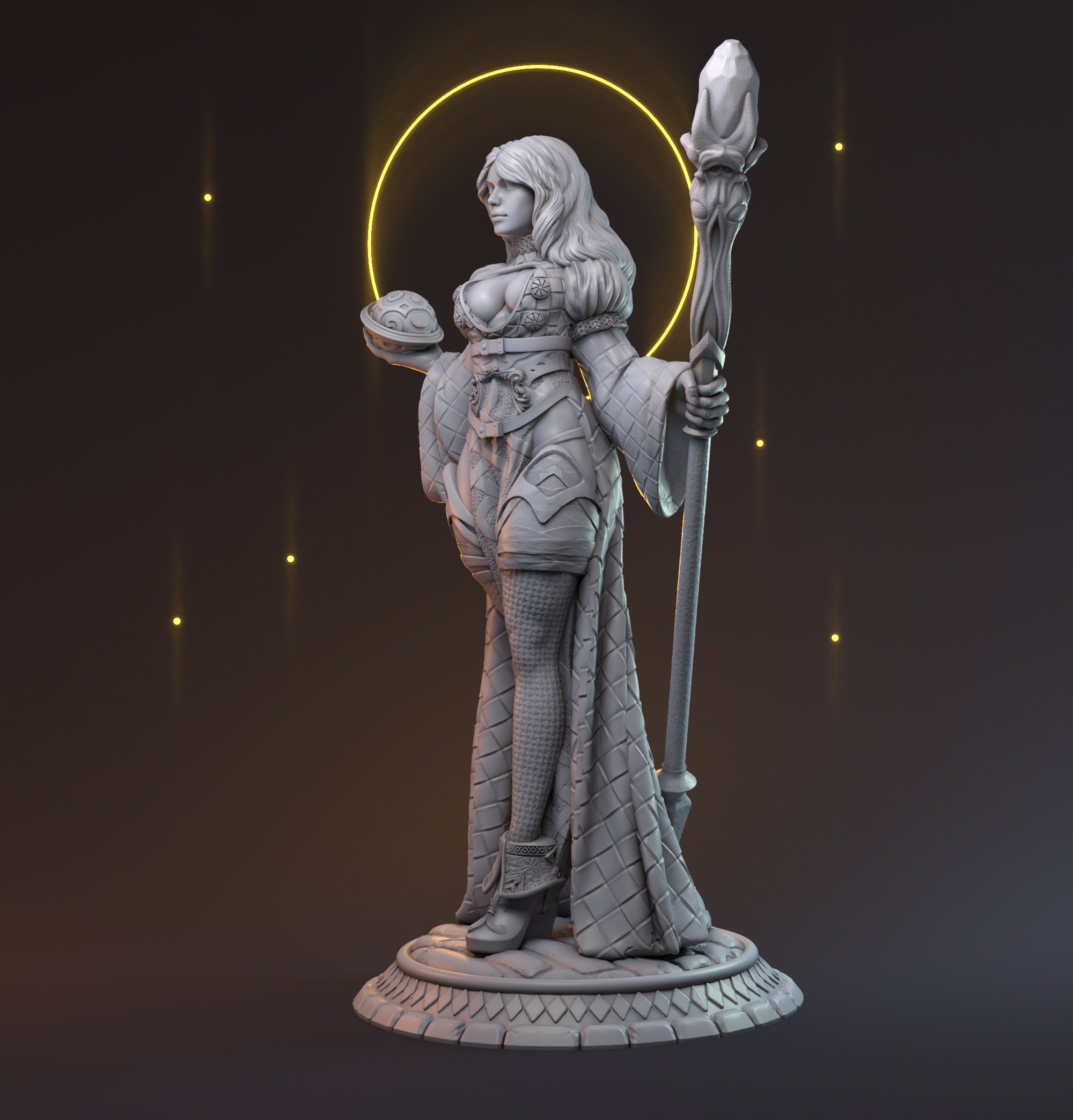 Morgana Female Wizard Female Sorceress Female Warlock Dnd - Etsy