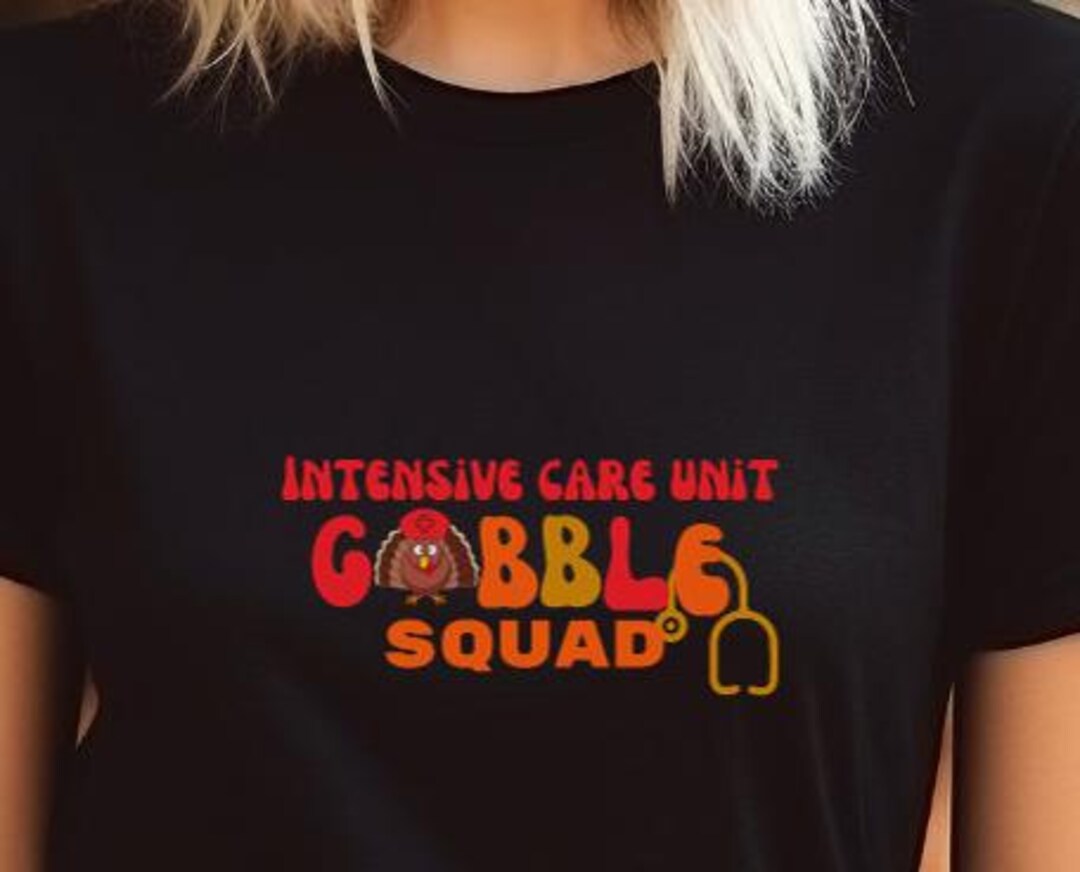 Thanksgiving Nurse ICU PNG Digital Download, Intensive Care Unit Turkey ...