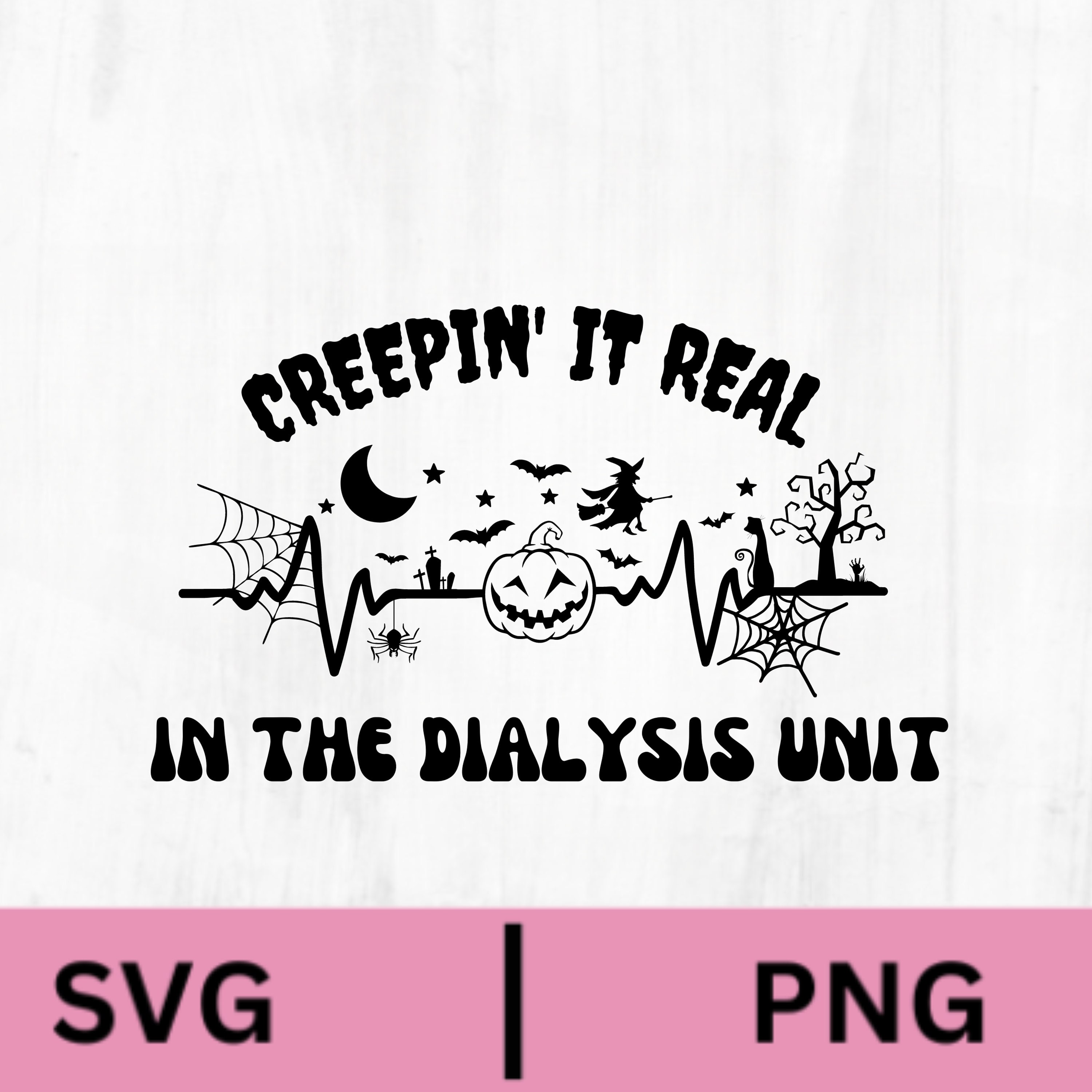 Dialysis Nurse SVG PNG Halloween Dialysis Nurse Funny - Etsy