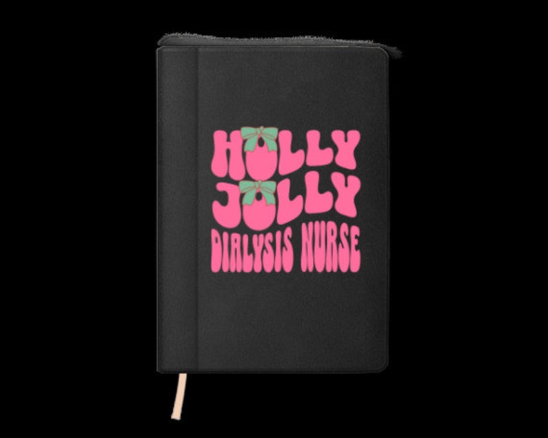 Christmas Dialysis Nurse PNG Svg, Holly Jolly Nurse Sublimation ...