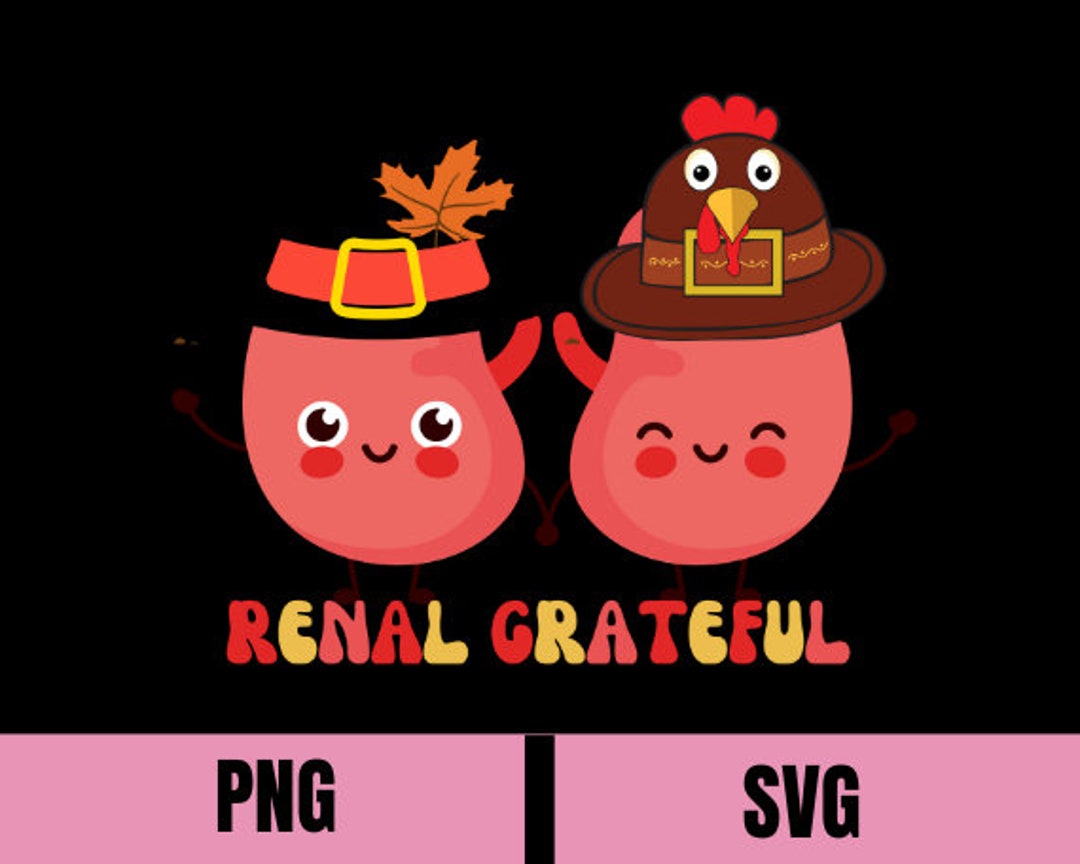 Thanksgiving Dialysis Nurse SVG PNG, Renal Grateful Dialysis Technician ...