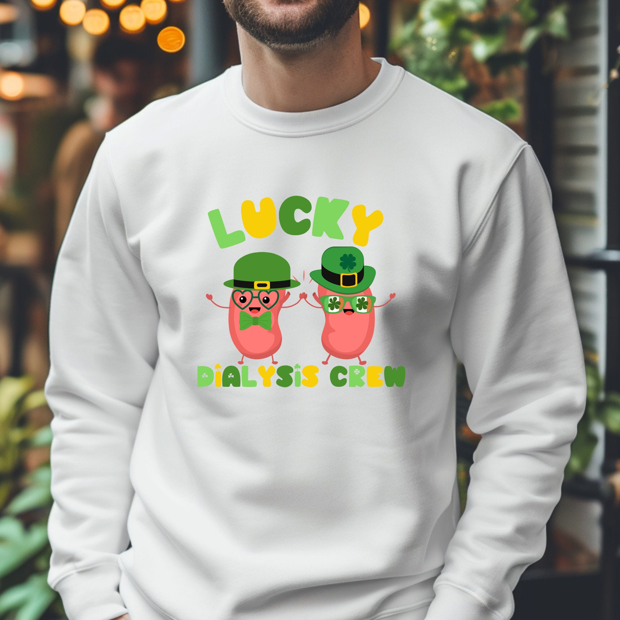 St. Patrick's Day Dialysis Crew PNG, Funny Kidney Digital Download ...