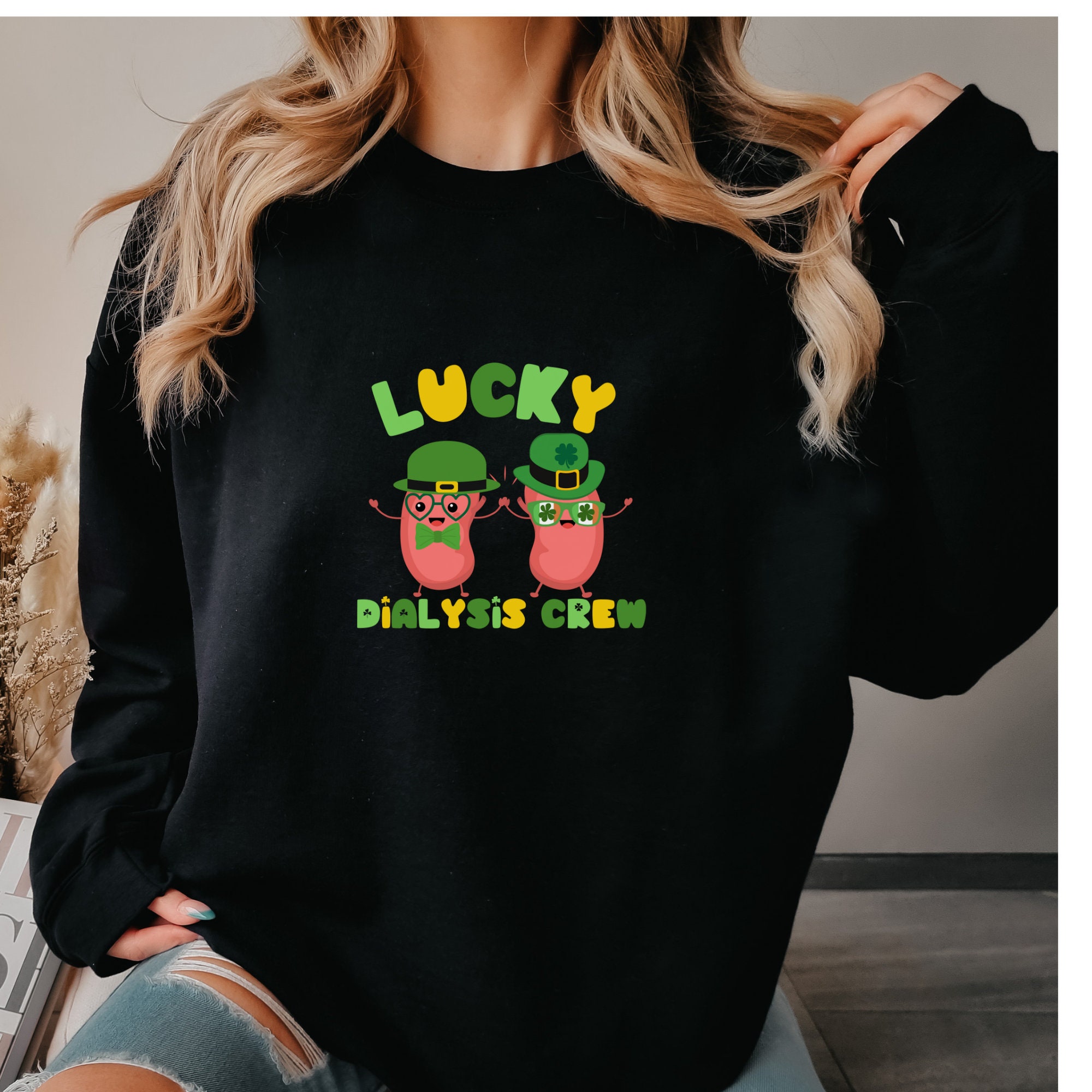 St. Patrick's Day Dialysis Crew PNG, Funny Kidney Digital Download ...