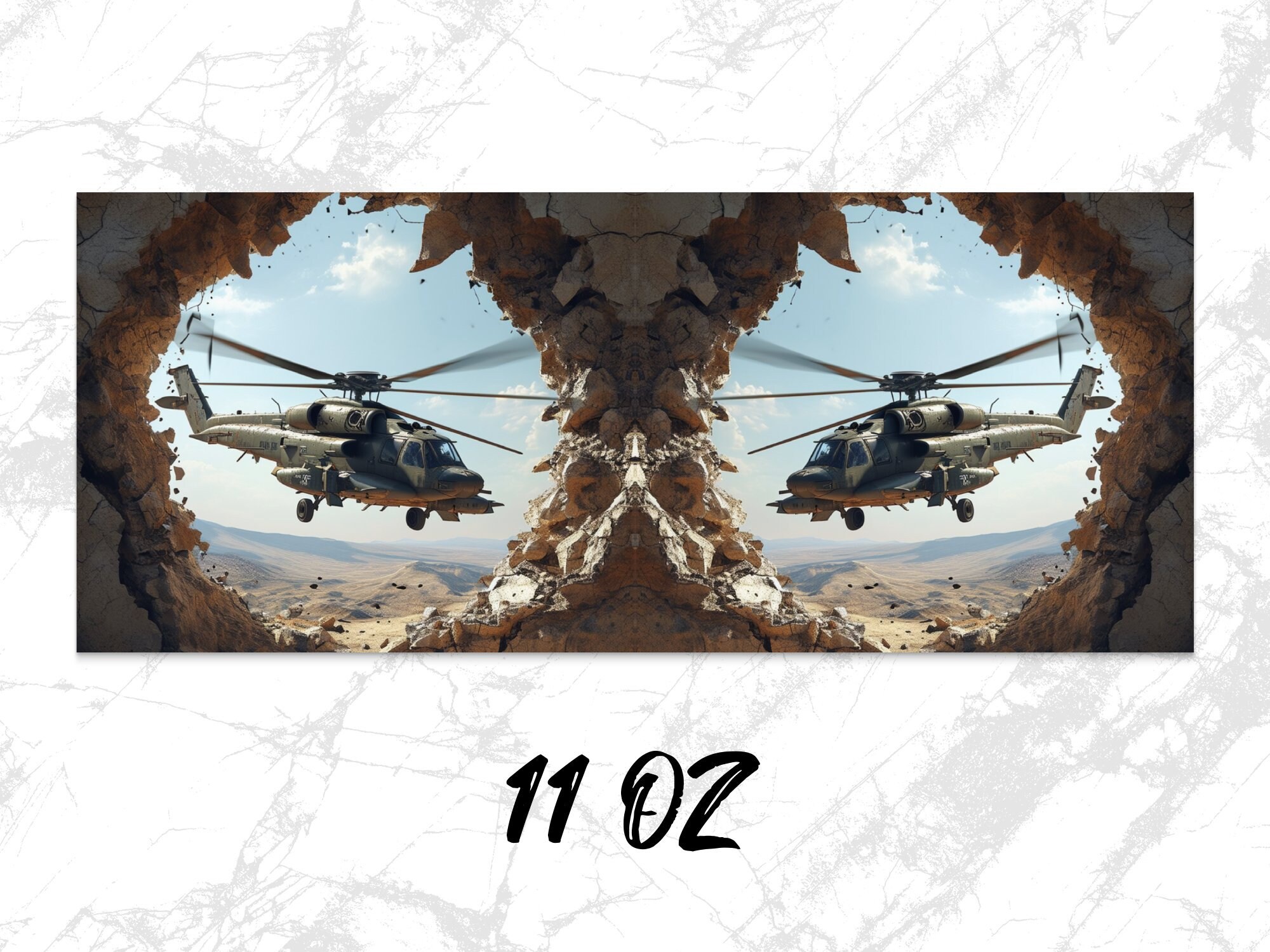 Military Helicopter 3D Mug Wrap Design PNG, Pilot 11 Oz and 15 Oz Mug ...