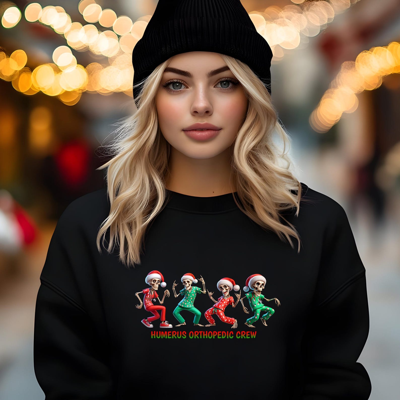 Christmas Orthopedic Crew PNG, Humerus Funny Dancing Skeletons ...