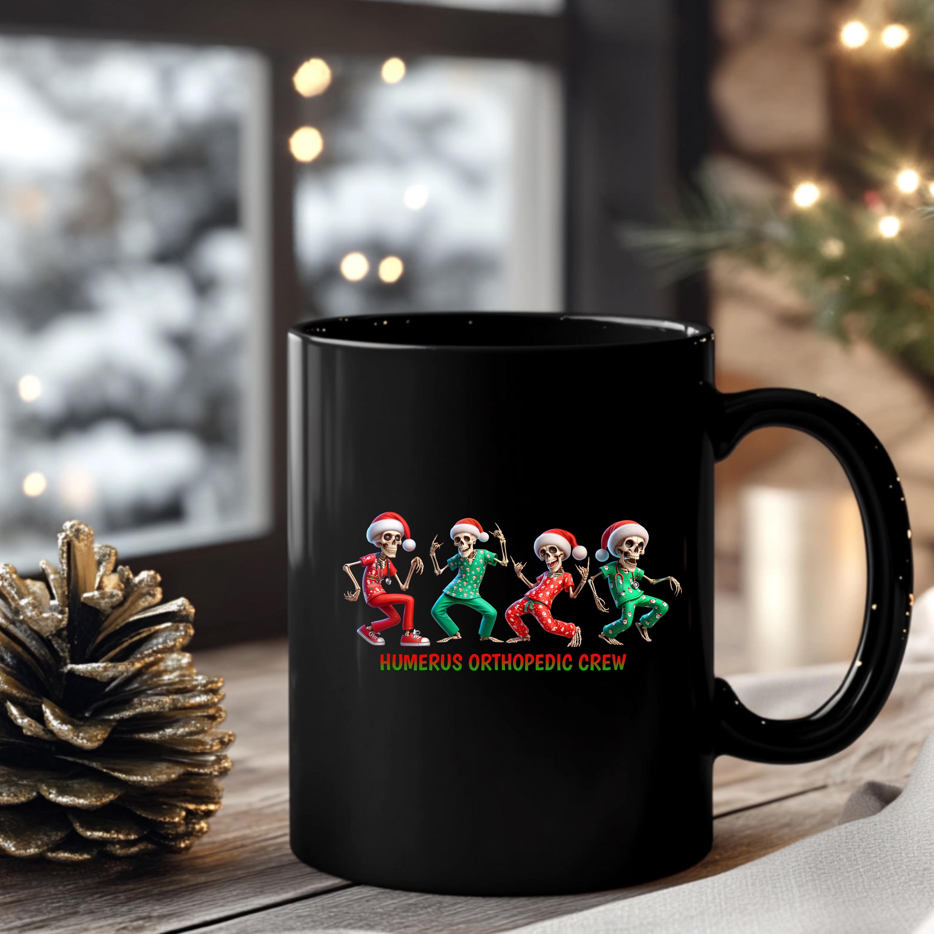 Christmas Orthopedic Crew PNG, Humerus Funny Dancing Skeletons ...