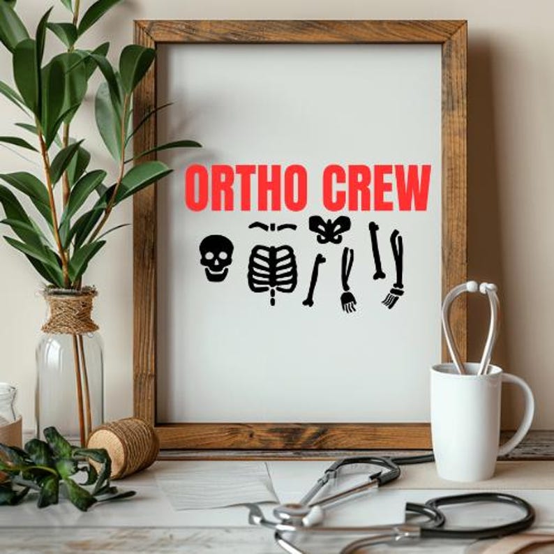 Ortho Crew SVG Png Nurse Svg Orthopedic Nurse Orthopedic Doctor SVG PNG ...