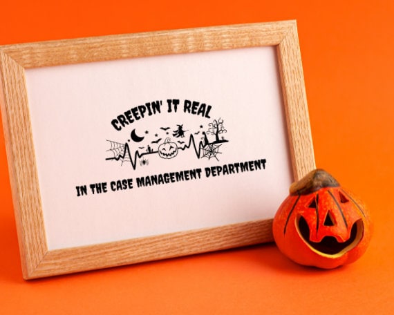 Halloween Case Management Svg Png, Case Manager, Social Worker, Gift of ...