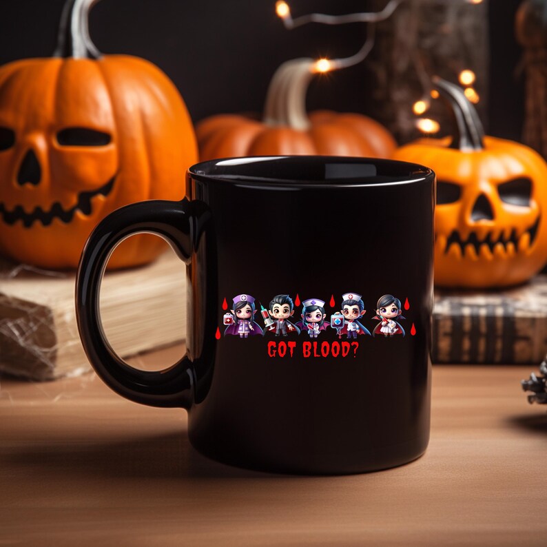 Halloween Phlebotomy Laboratory Vampire Png, Funny Got Blood, Spooky ...