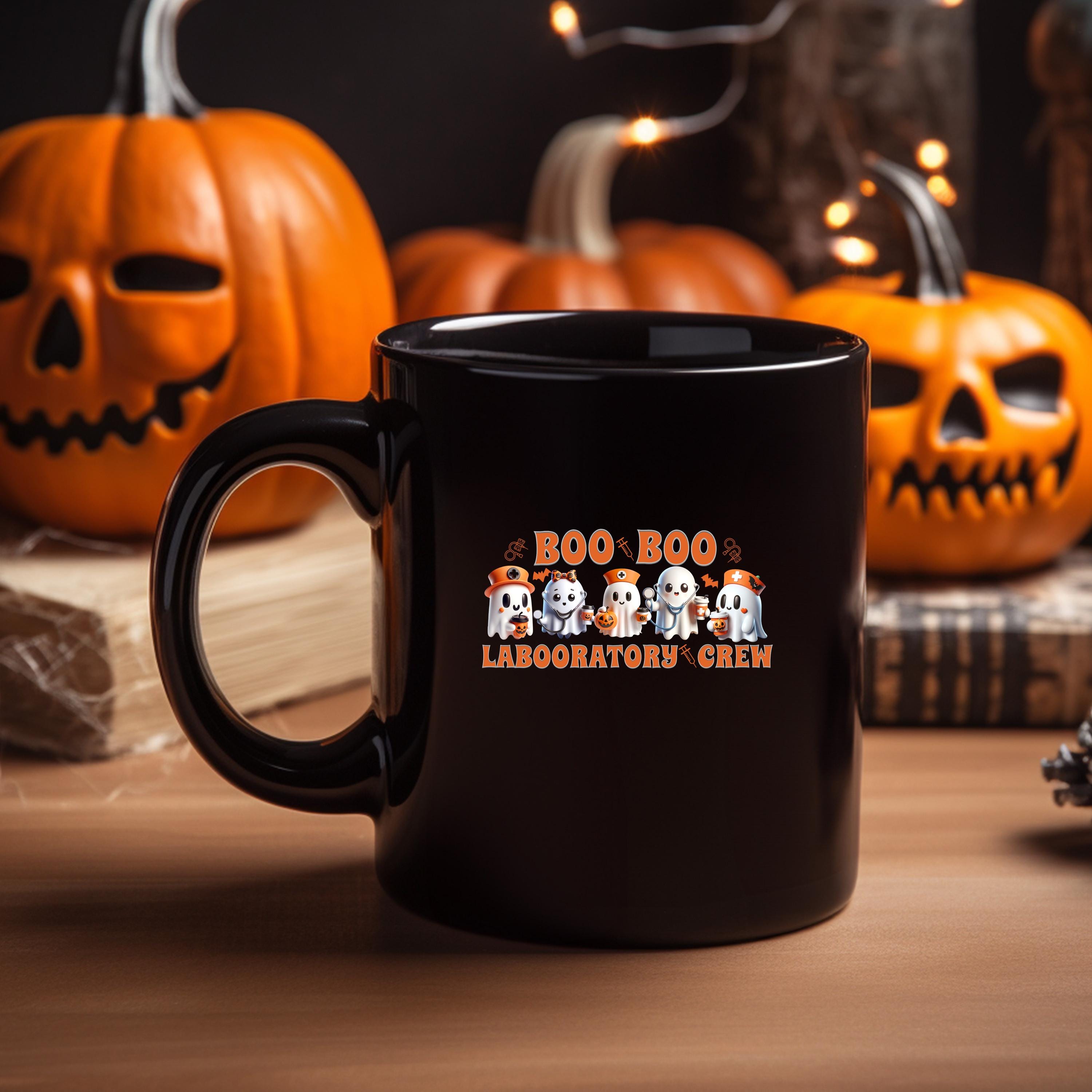 Halloween Laboratory Crew Ghost PNG, 3D Cute Phlebotomy Lab Technician ...