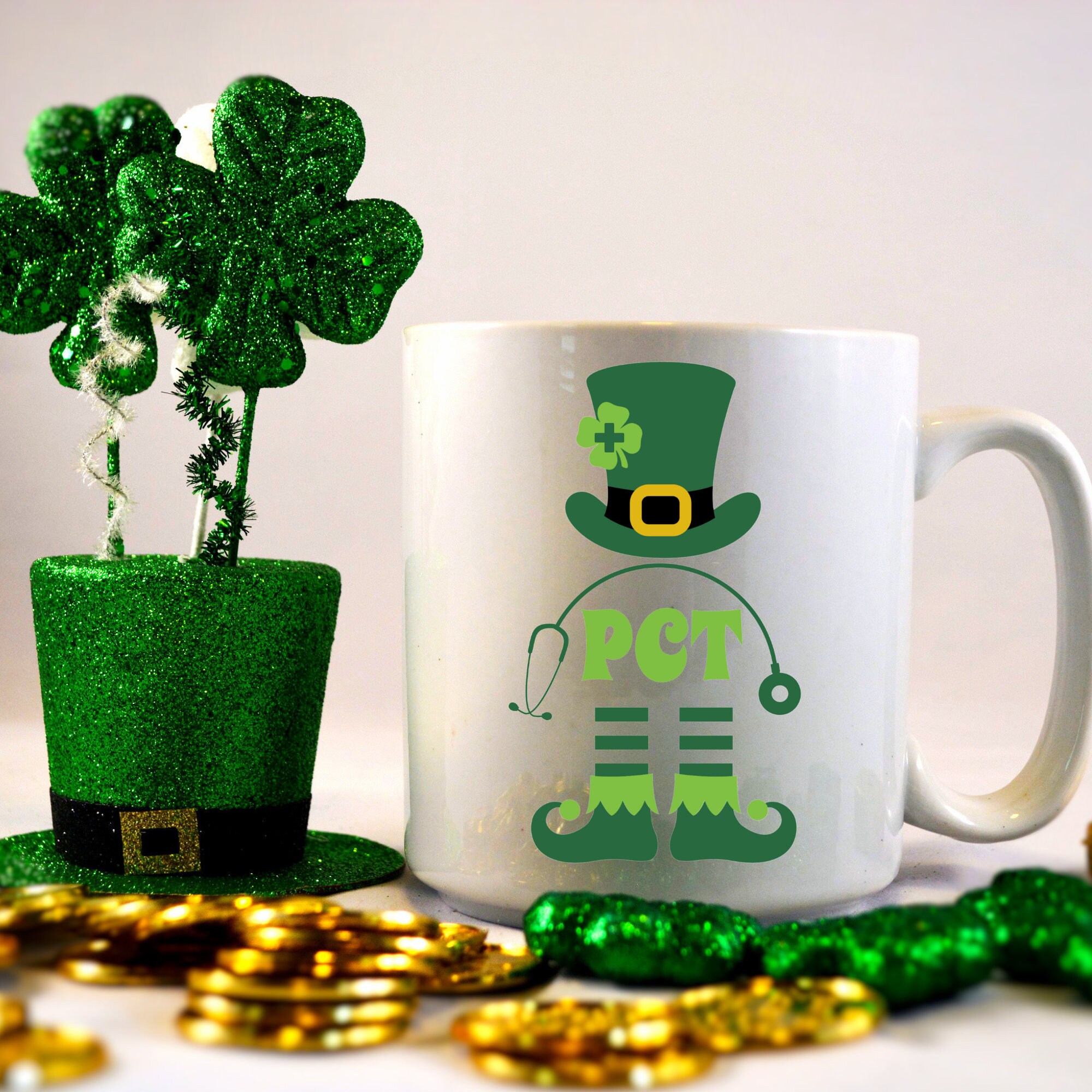 PCT St Patricks Day Png, Patient Care Technician Sublimation ...