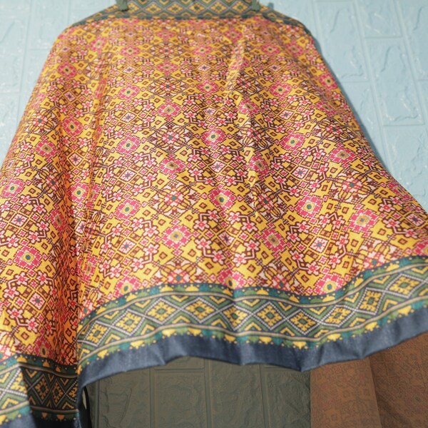 Yellow Dupatta - Etsy