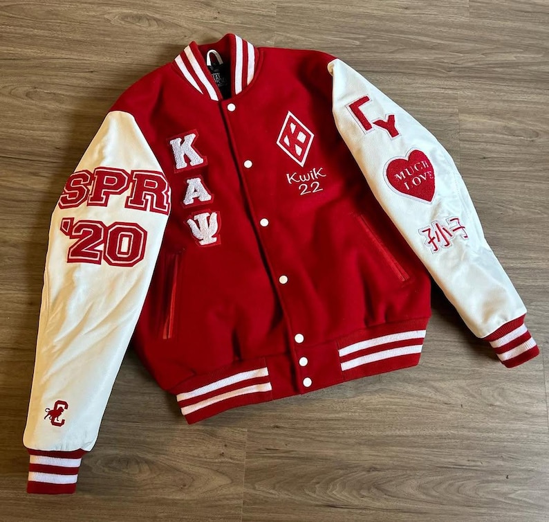 Custom Fraternity Event Varsity Lettermen Customized Jackets Custom ...