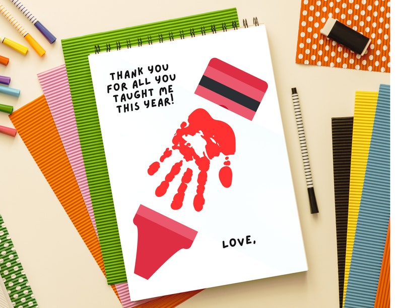 Teacher Appreciation Gift | Fill-in-the-blank Printable | Thank You ...