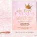 Her Royal FIVENESS Invitation, Royal Fiveness Birthday Invitation ...