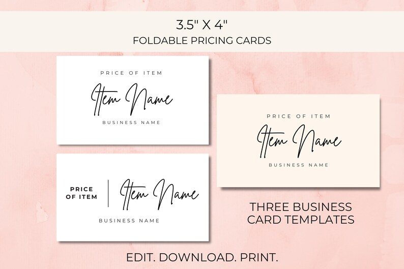 Craft Fair Marketing Bundle | 14 Neutral Editable Vendor Templates for ...
