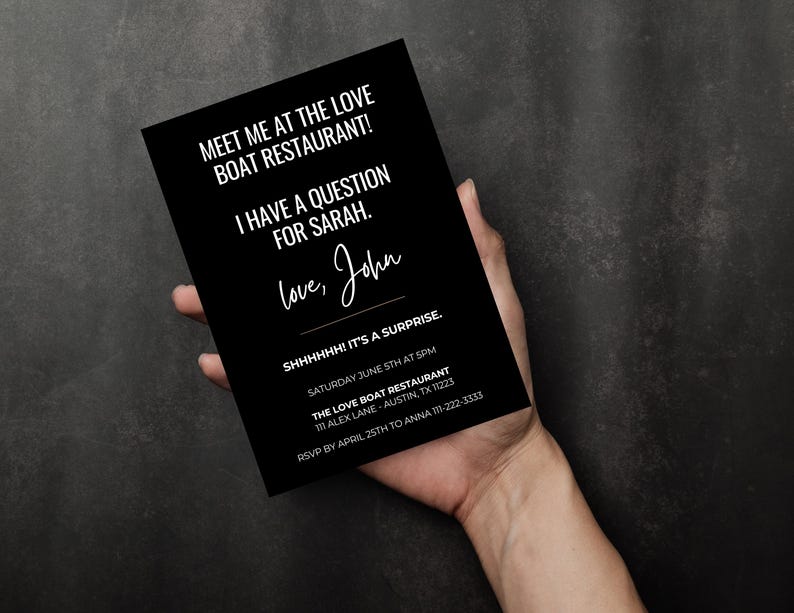 Surprise Engagement Party Invitation, Surprise Proposal Invite, Digital ...