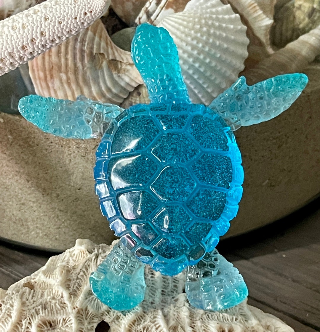 Sea Turtle Figurine 035 - Etsy