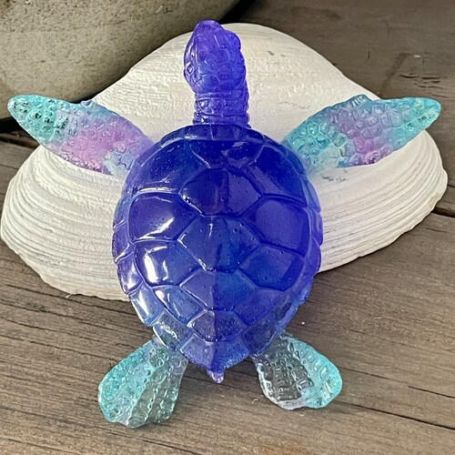Sea Turtle Figurine - Etsy