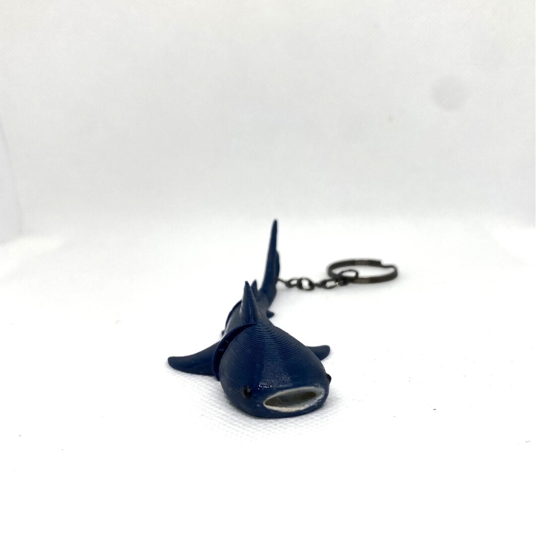 Wally the Whale Shark Keychain - Etsy