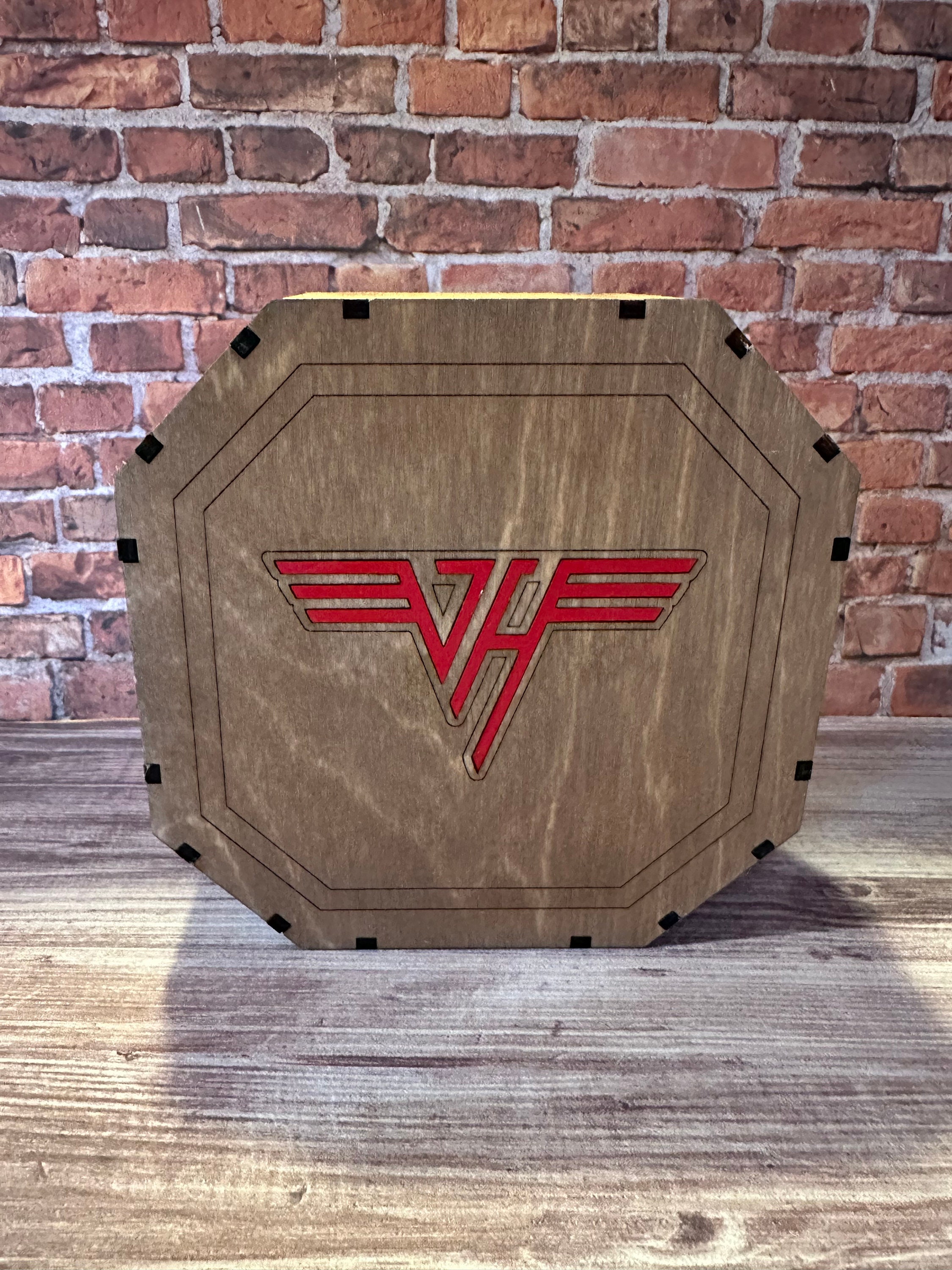 Van Halen 5150 Concert Light Box: Baltic Birch Wood, Rock & Roll Decor ...