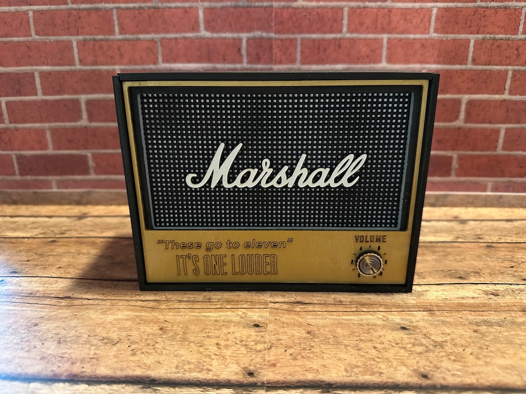 Marshall Lighted Decorative Guitar Amp - "these Go to Eleven" - Spinal ...