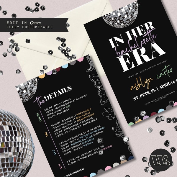 Eras Tour Template - Etsy UK