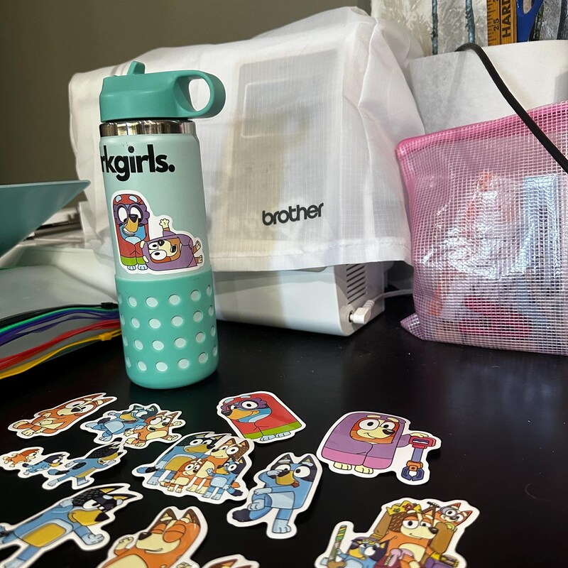 Bluey Stickers - Etsy