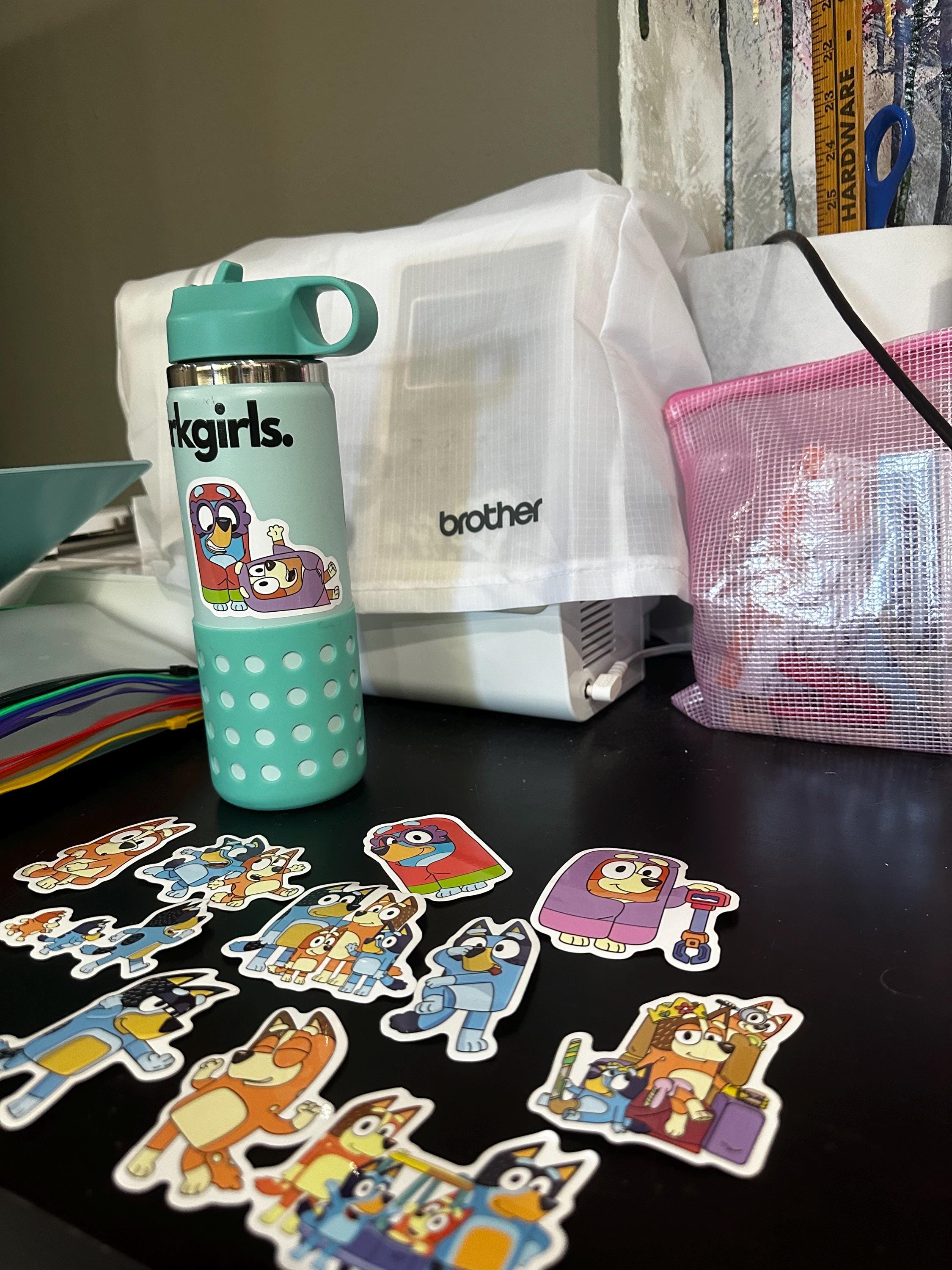 12 Pack Bluey Stickers - Etsy