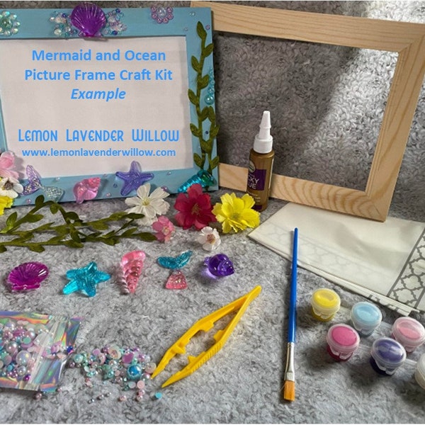 Mermaid Art Kit - Etsy