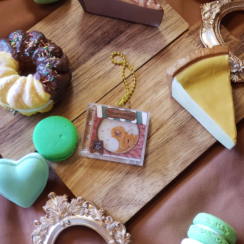 Mini Cd Keychain - Etsy