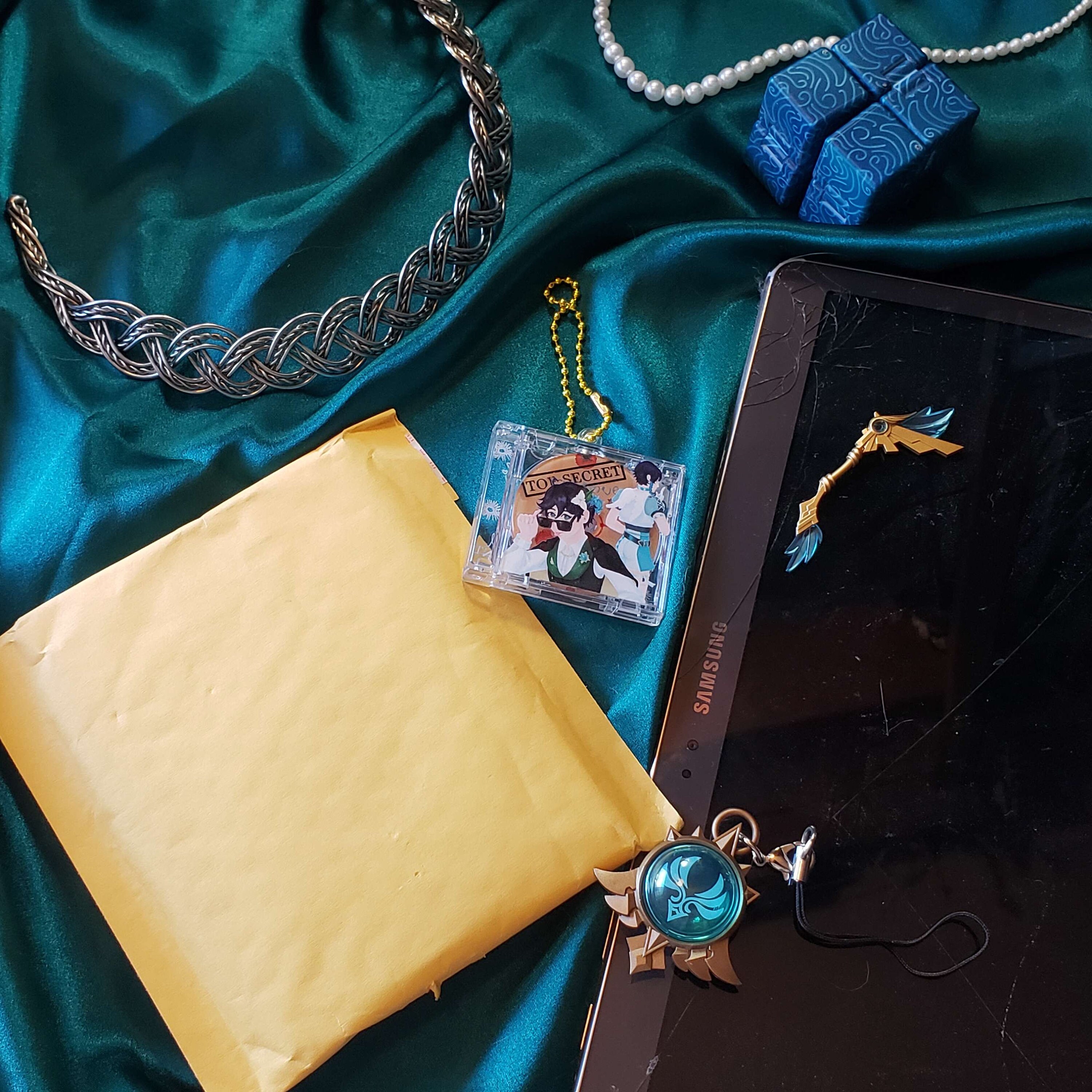 Venti Mini CD Charm | Genshin Impact - Etsy