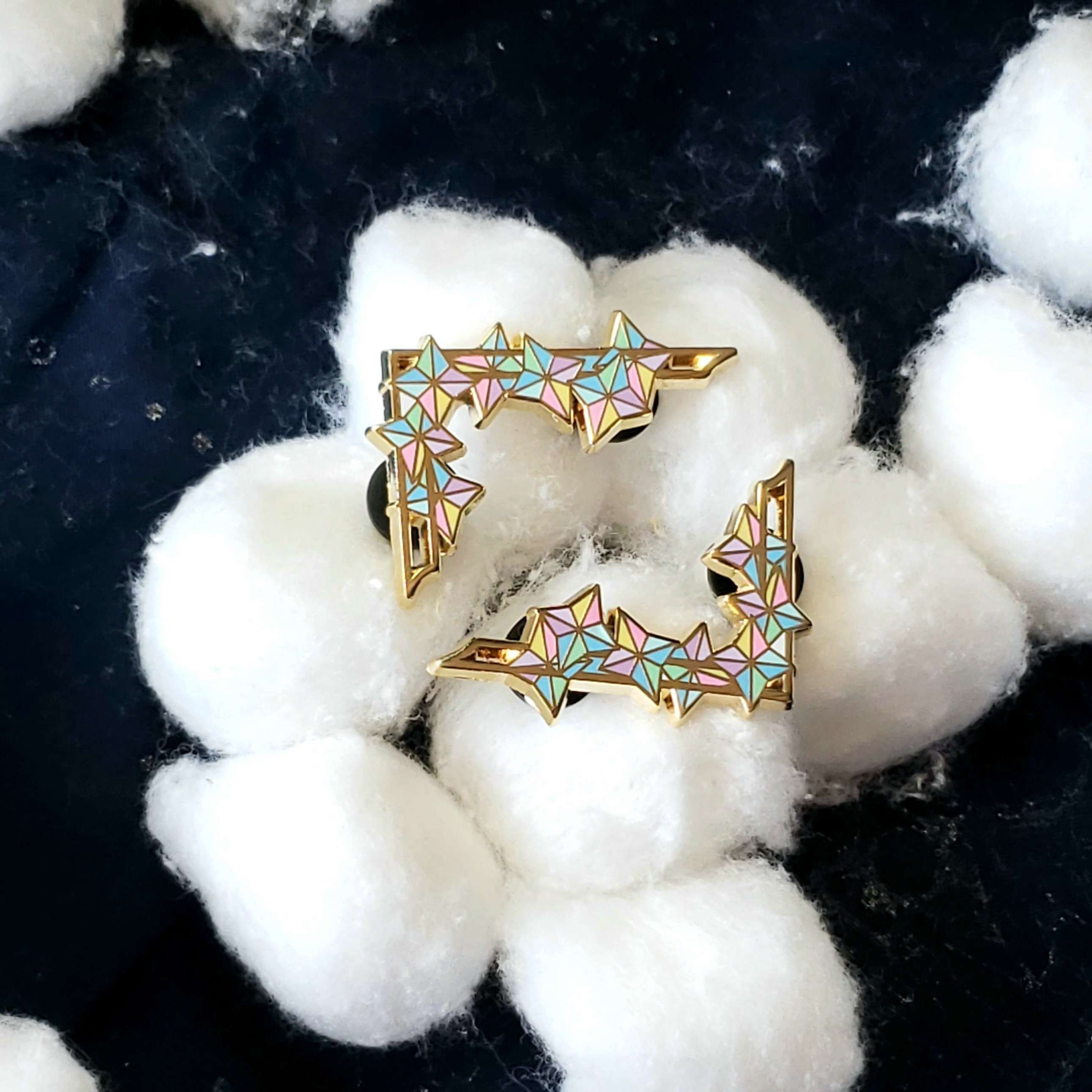 Genshin Impact Wishing Star Primogem Frame and Filler Enamel Pins - Etsy